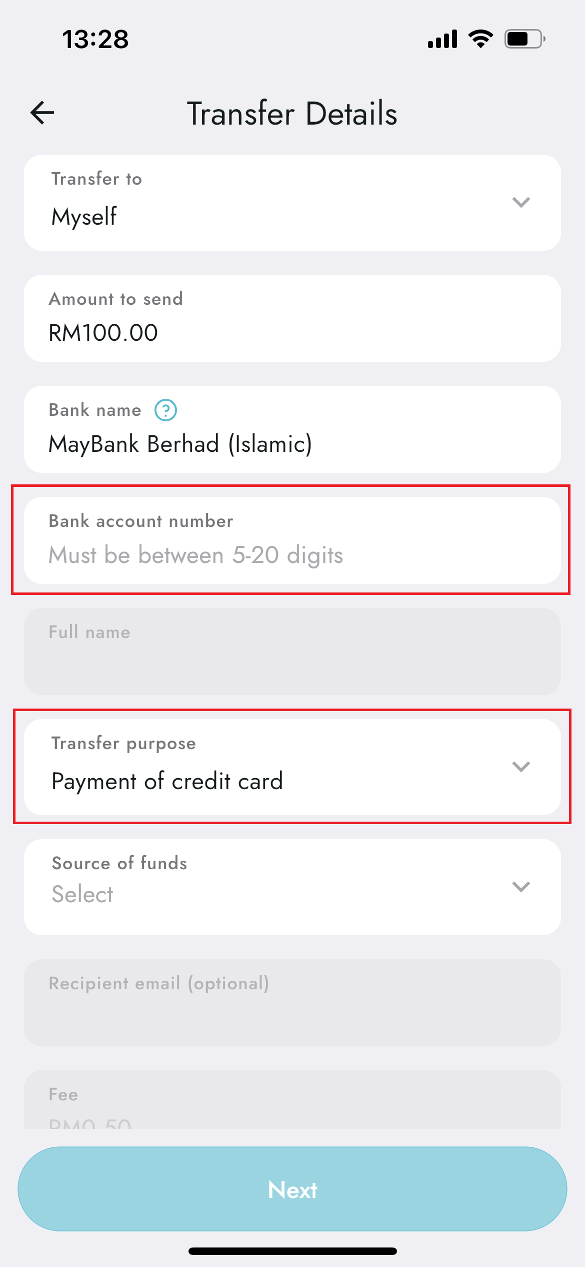 [Local Bank Transfer] Can I transfer to my credit card? 💳 – BigPay ...