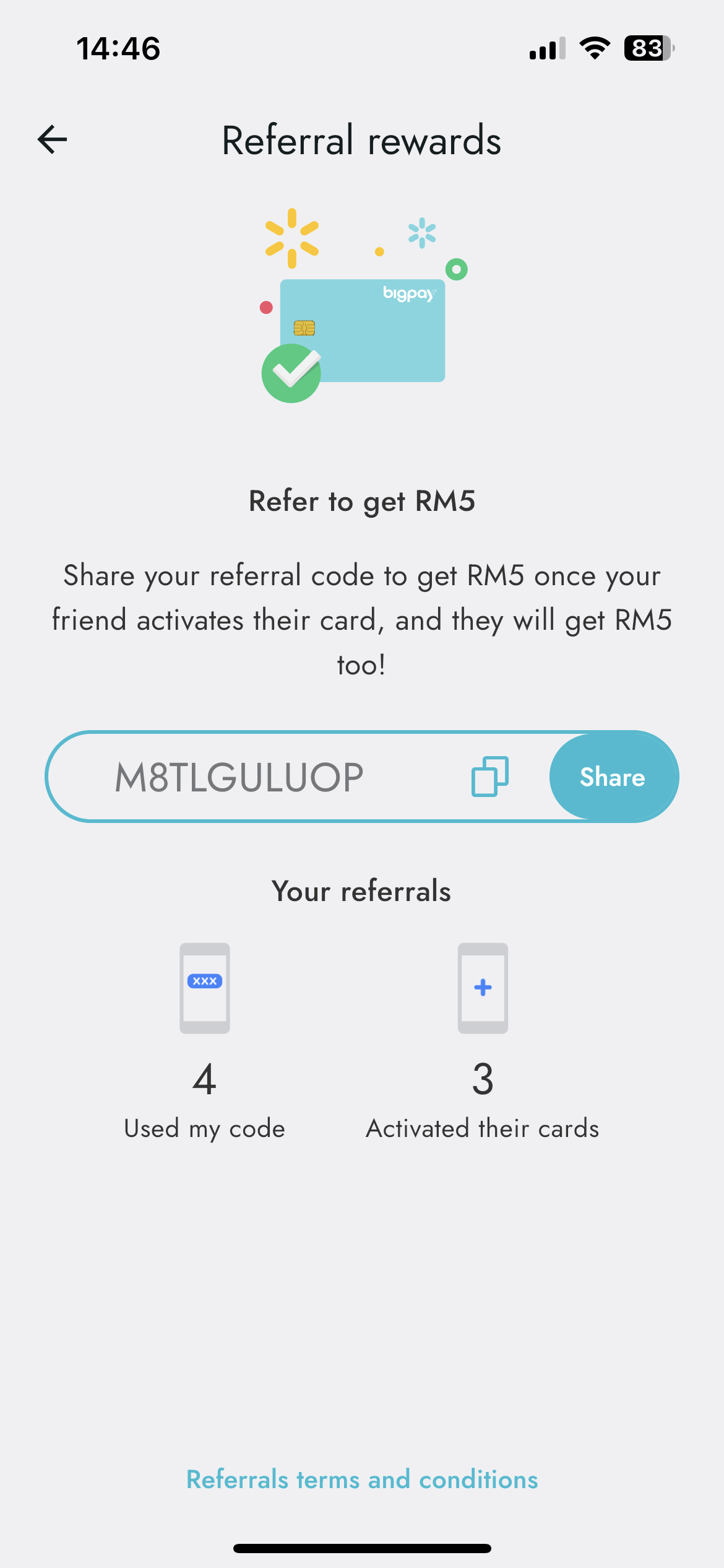 [Referral] I have missed out the referral code during registration, can ...