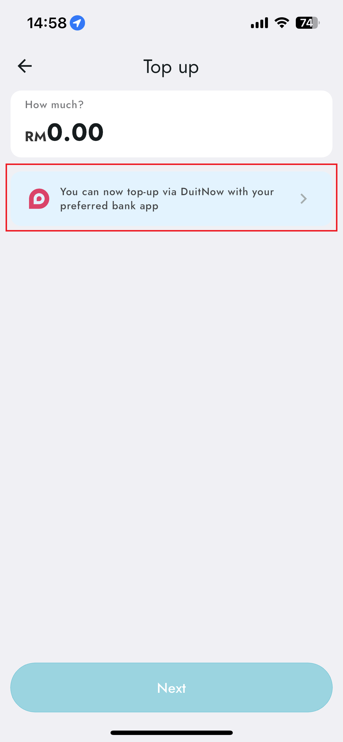 [Top Up] How do I top-up using DuitNow? 📲 – BigPay Malaysia Support
