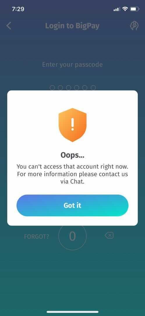 [Account] Common Login Issues and Troubleshooting 📲 – BigPay Malaysia ...
